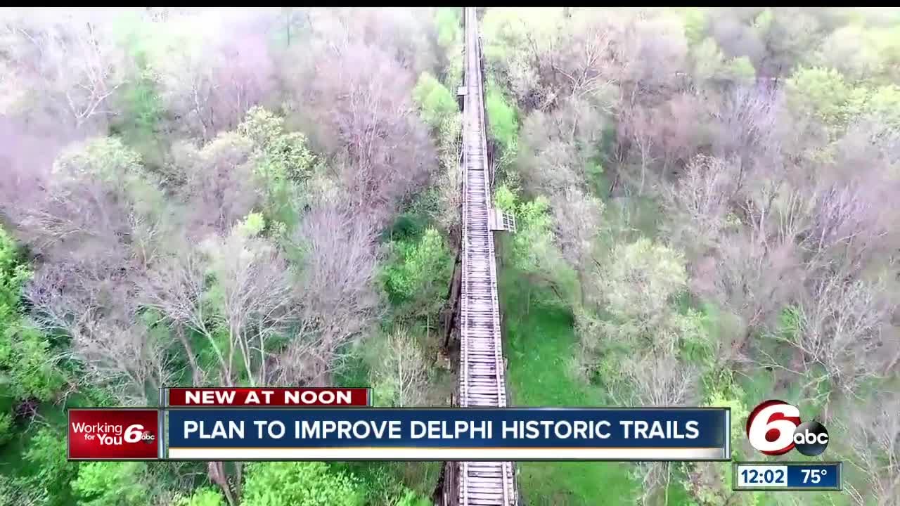 Plan to improve Delphi historic trails - YouTube