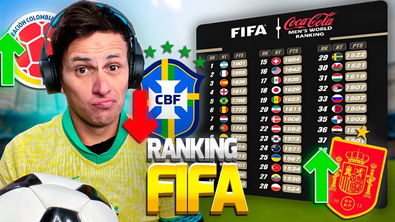 ALLAN CANALHA HACE ANALISES DEL RANK DE LA FIFA ACTUALIZADO! - YouTube