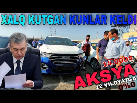 FARG'ONAGA KIRIB KELGAN  HAVAL MASHINA BOZORNI  SINDIRDI