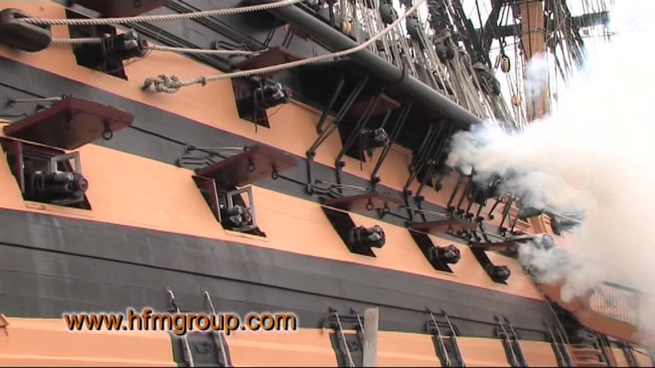 HMS Victory Broadside! - YouTube