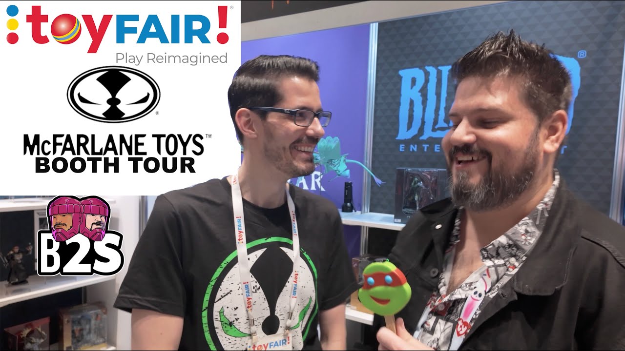 2025 New York Toy Fair - McFarlane Toys Booth Tour (4K) - YouTube