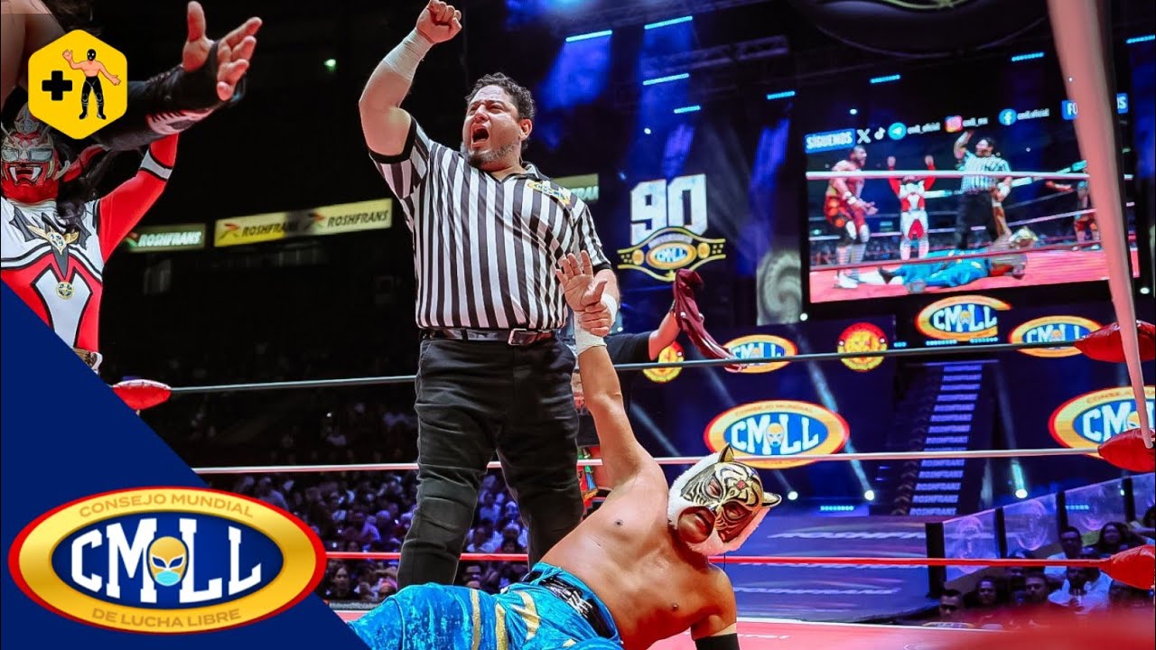 CMLL | Tiger Mask gana por descalificación a Último Guerrero en mano a ...
