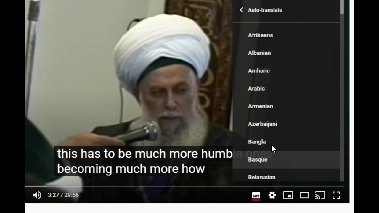 YouTube Subtitles Language Selection - YouTube