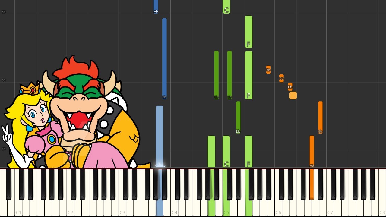 Peaches - The Super Mario Bros. Movie - FULL Version (Piano Tutorial ...