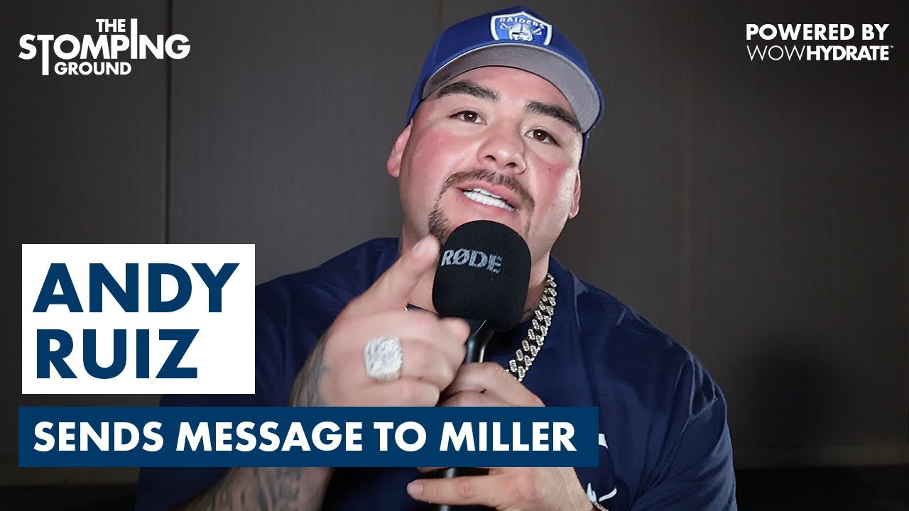 Ruiz And Miller Make Grand Arrivals In Los Angeles Ahead Of Heavyweight ...