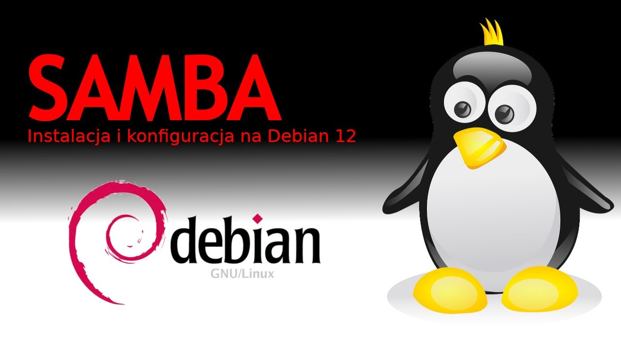 Debian Linux SAMBA instalacja i konfiguracja - YouTube