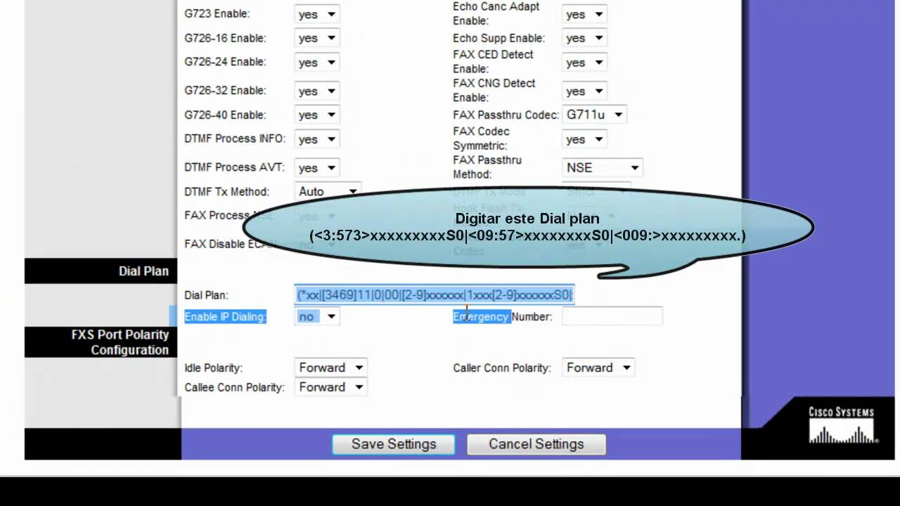 configuracion linksys pap2 con voipred - YouTube