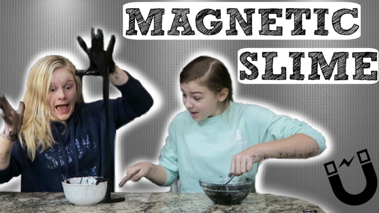 DIY Magnetic Slime & How to Fix Hard Slime! - YouTube