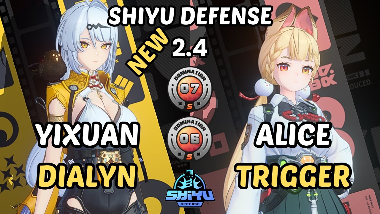 NEW Shiyu Defense ZZZ Yixuan Dialyn Lucia Team x M0 Alice Trigger ...