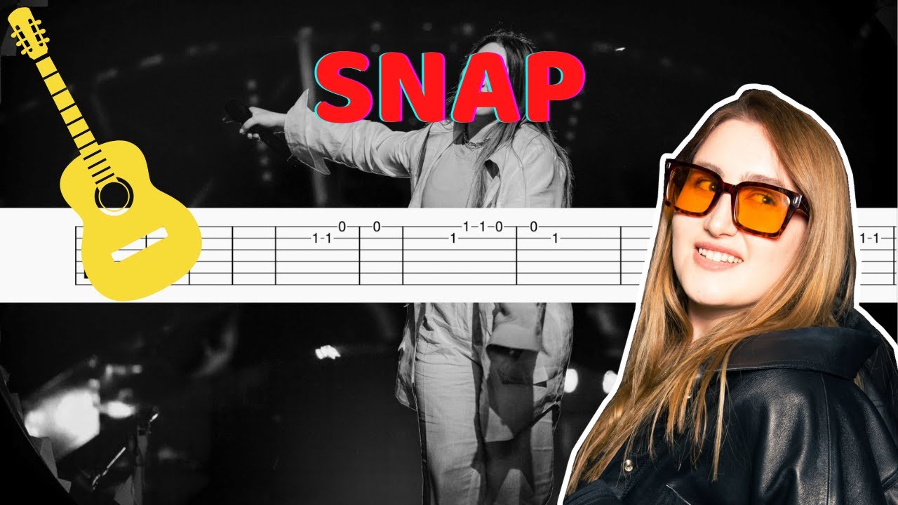 Snap - Rosa Linn Guitar TAB/Tutorial - YouTube