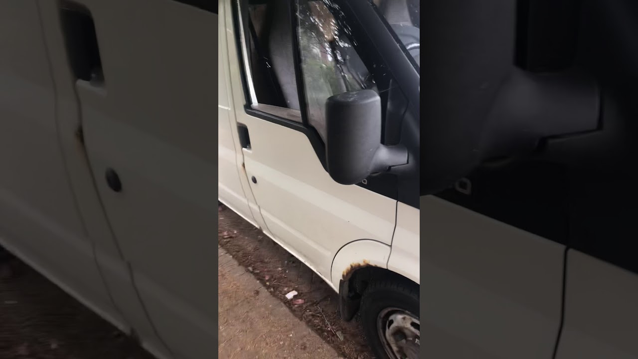 Rusty crusty ford transit 2004 2 L diesel Walkaround project van - YouTube