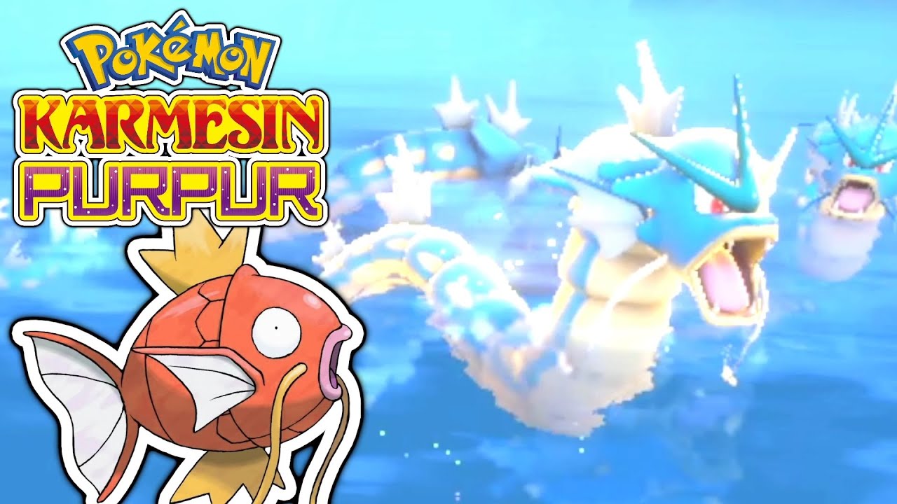 Karpador und Garados Fundort + Entwicklung | Pokemon Karmesin und ...