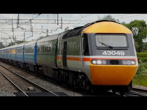 Trains at Acton Bridge 29/05/22 featuring 43049 and 43046 - YouTube