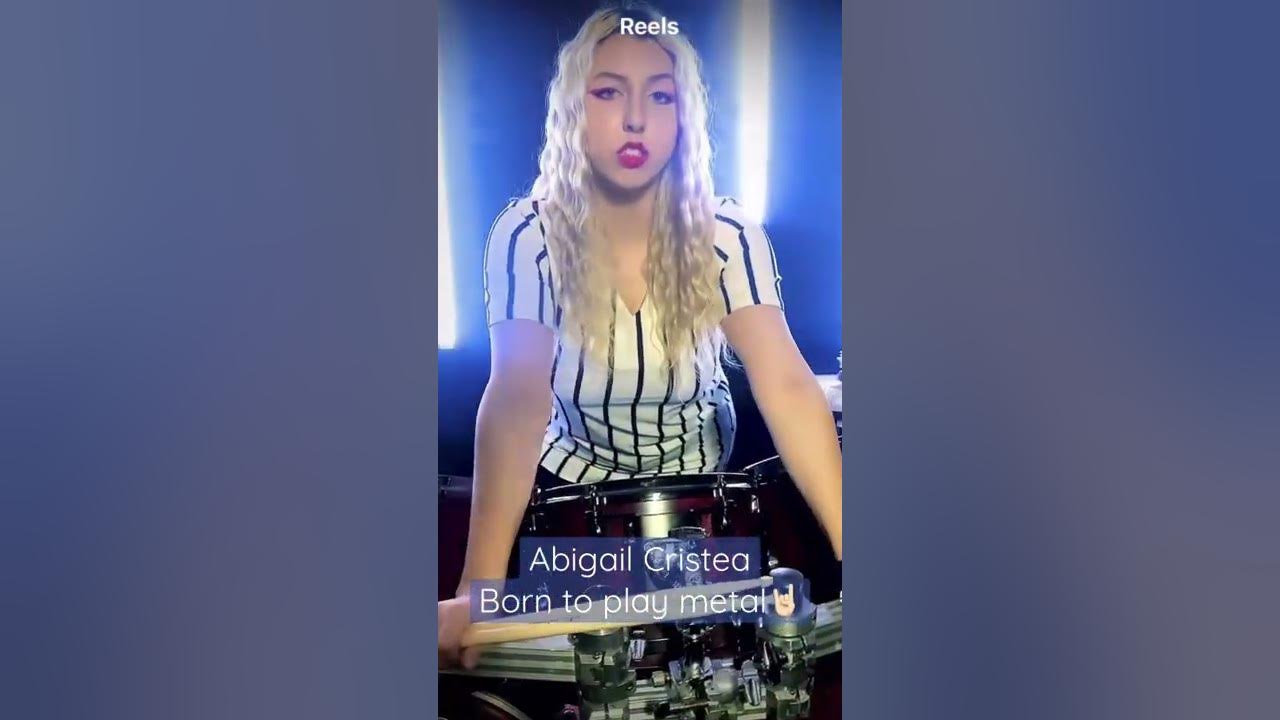 Aby Of Liliac And Her Kit Heavymetal Femaledrummer Liliac Reupload Youtube