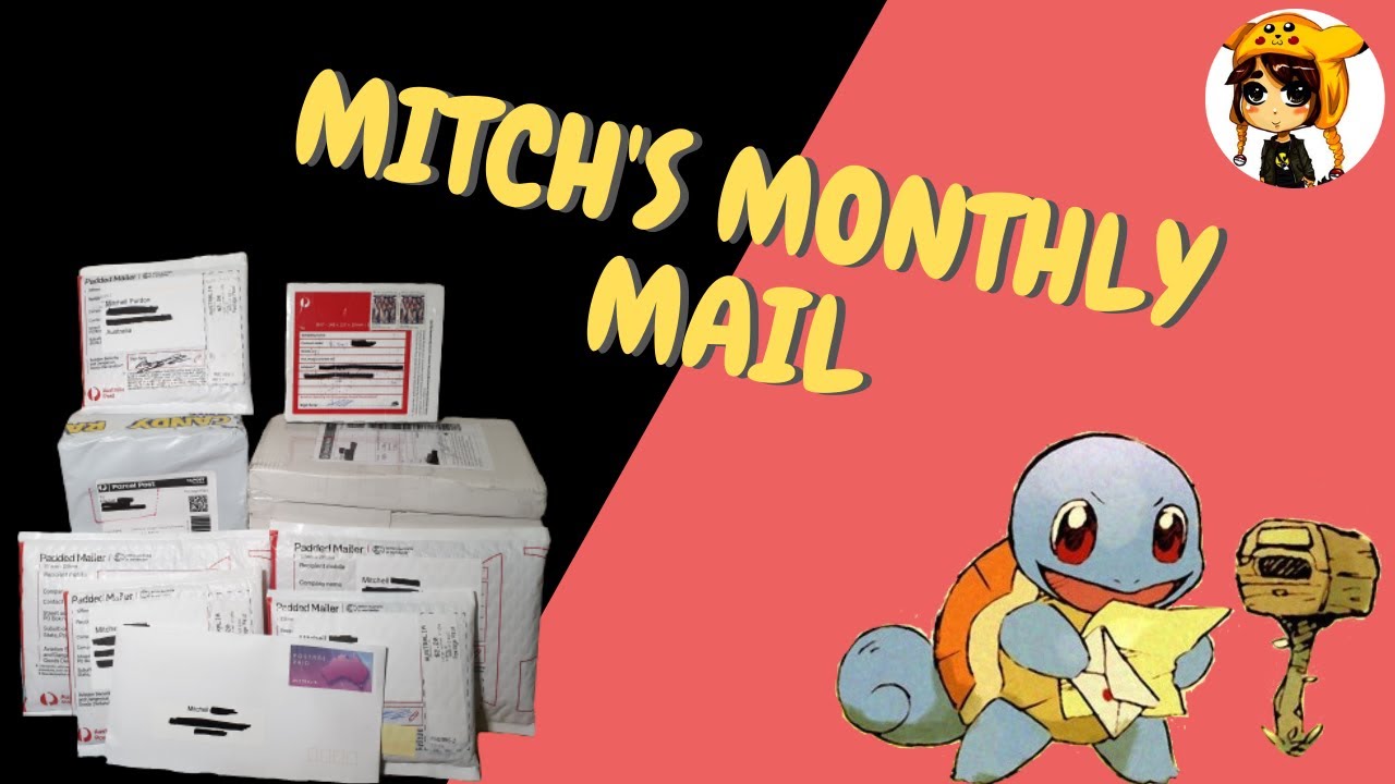 Massive Pokemon Mail Opening! - PokeMitch's Monthly Mail - YouTube