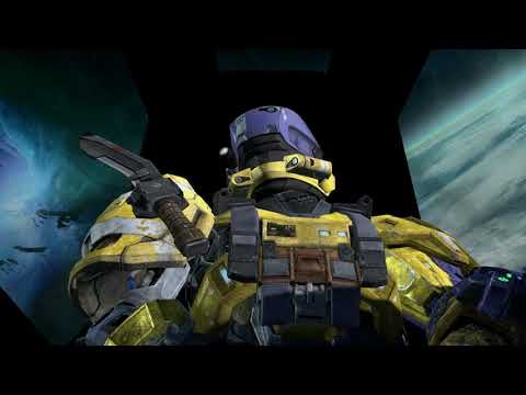 Halo: Reach - Long Night of Solace Sabre Launch Cutscene (1080/ 60FPS ...