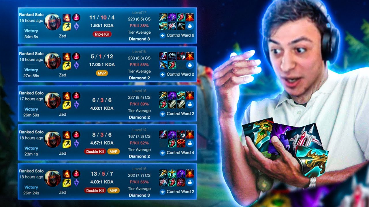 LL STYLISH | PROWLER'S + DOUBLECRIT ZED BUILD! - YouTube