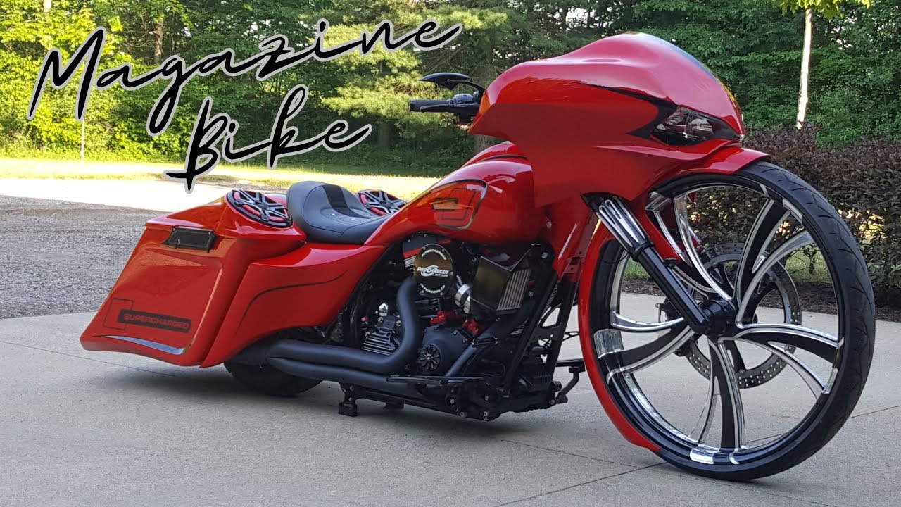 30" Big Wheel Bagger "Harley Insane Build!" - YouTube