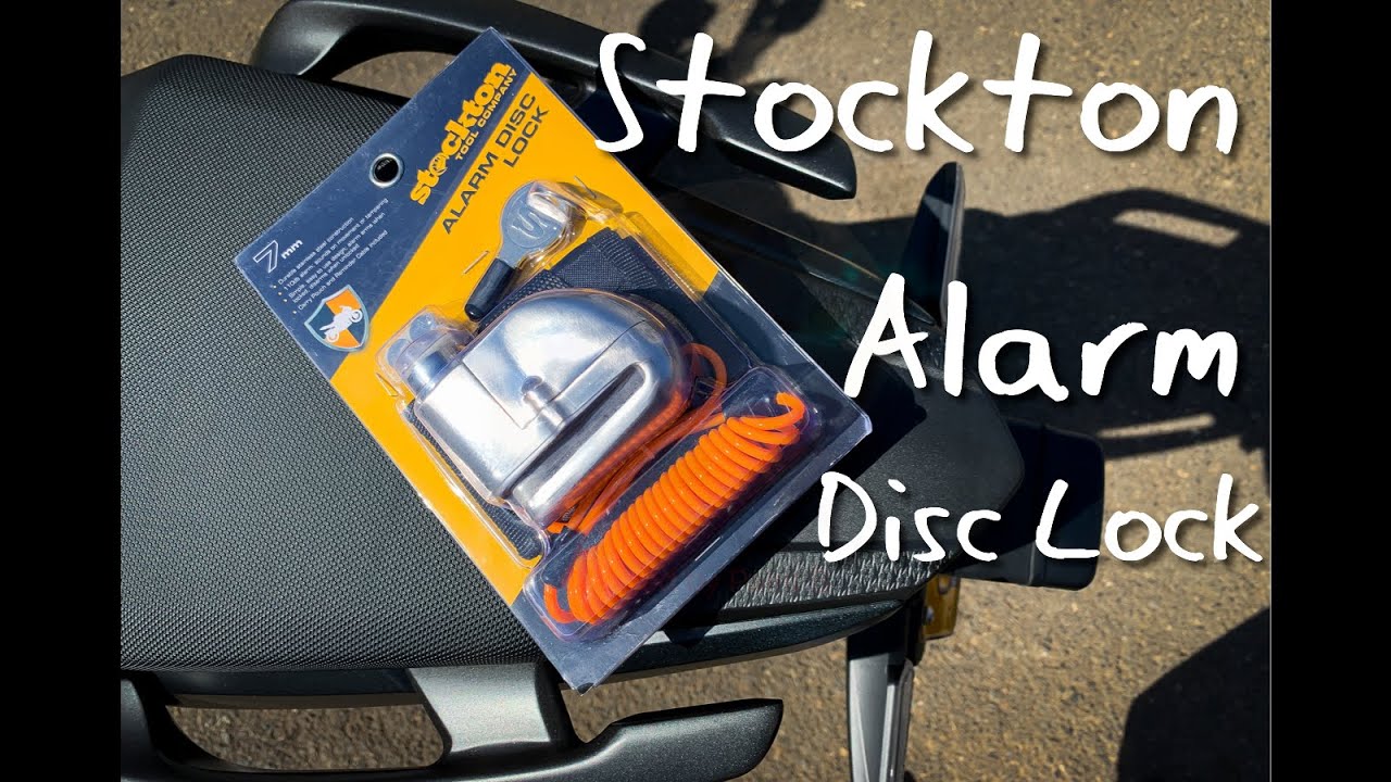 Stockton Alarm Disc Lock for the 2019 Honda CB500X | Oregon Motorcycle ...