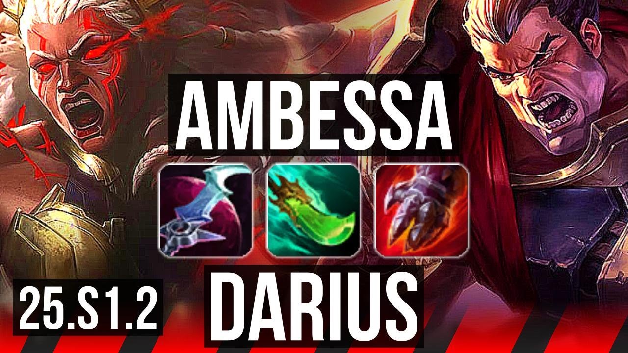 AMBESSA vs DARIUS (TOP) | KR Challenger | 25.S1.2 - YouTube