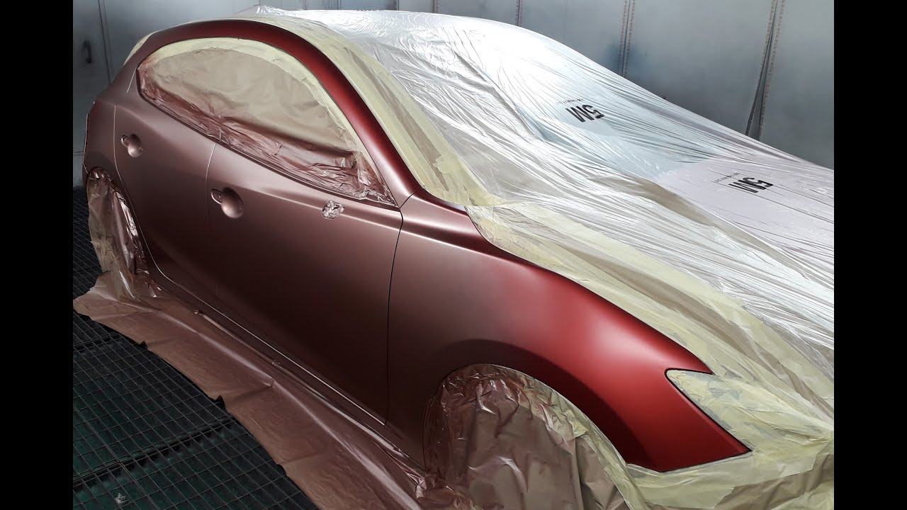 Repair & Paint Mazda 3, Colour code 41V Red Soul Crystal, 3 Stage Pearl ...