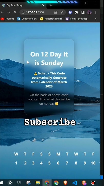 Html Css Javascript Project Webdesign Javascript Youtube