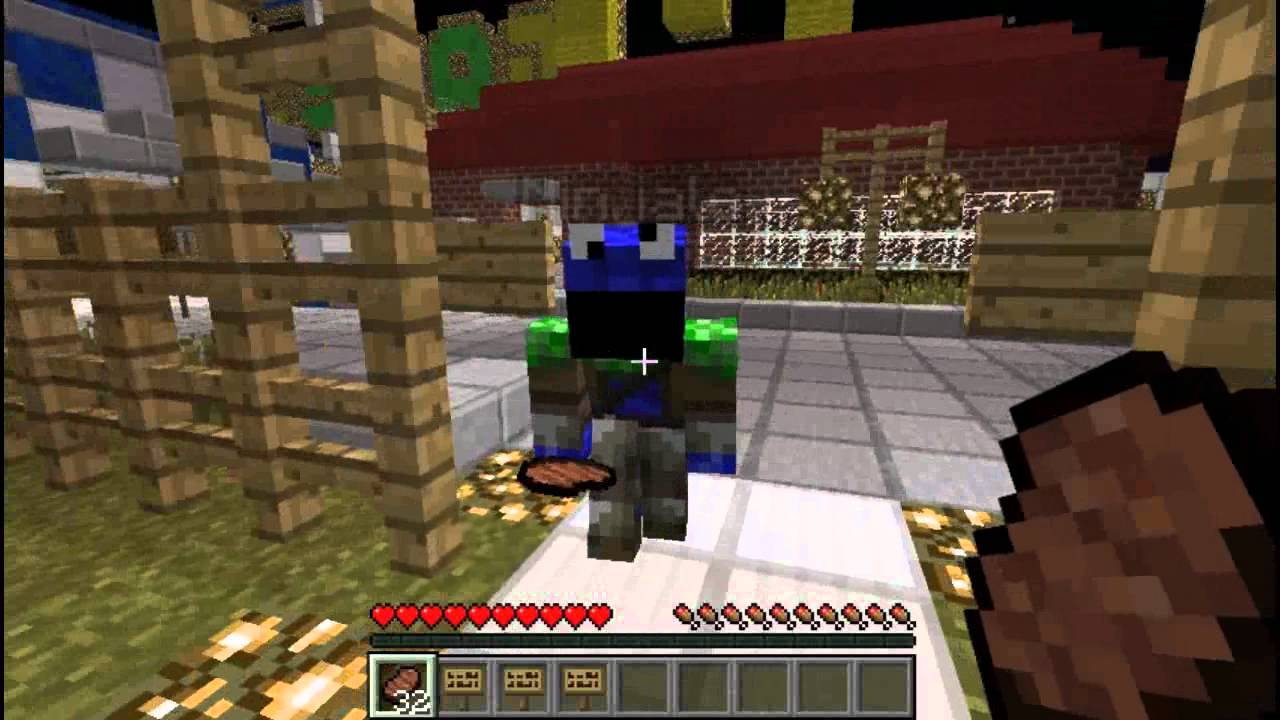 Minecraft Woosh Games Theme Park Part 1 Youtube