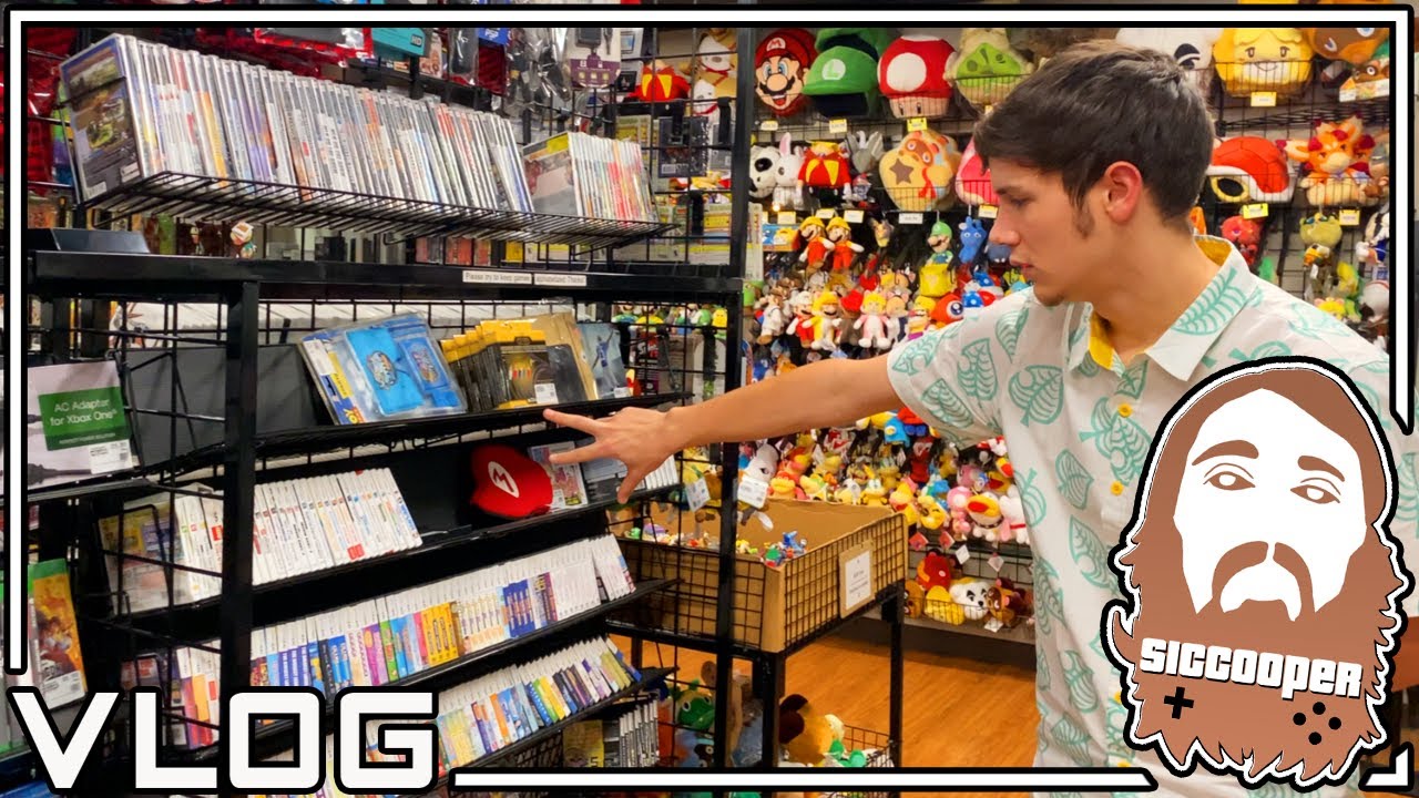 Rearranging & Organizing Our Video Game Store | SicCooper - YouTube