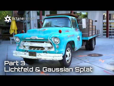 3D Gaussian Splat (3DGS) in Octane for Blender | Part 3 — Lichtfeld Studio Tutorial & Workflow