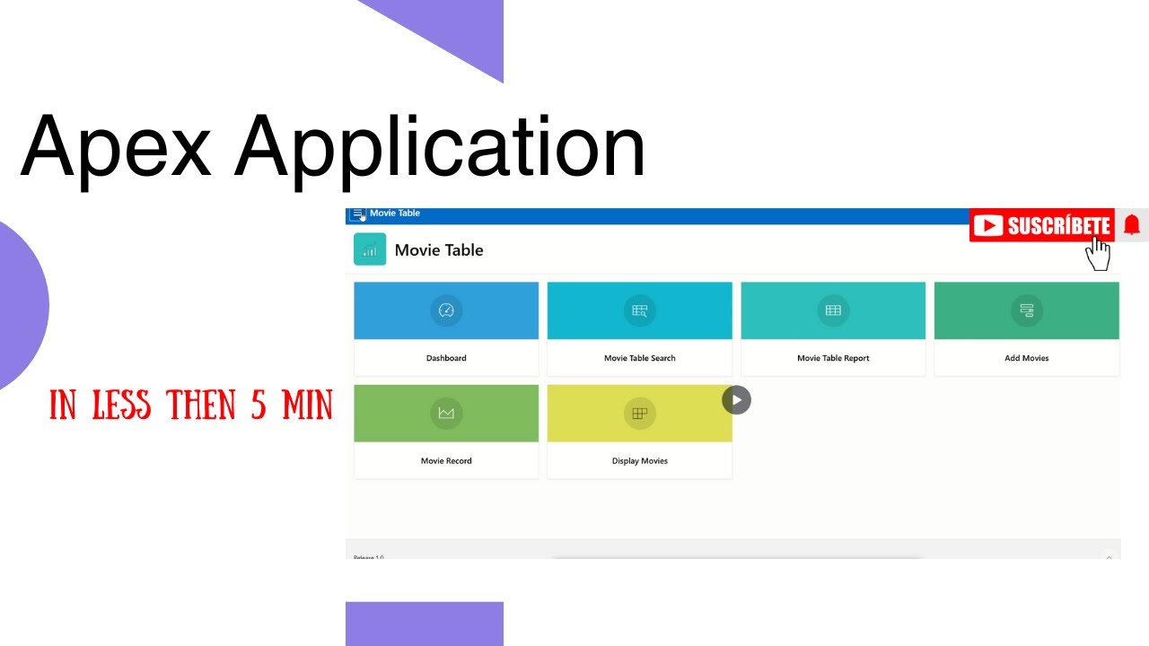 Apex Application - YouTube