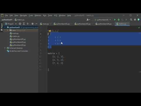How to comment and uncomment out multiple highlighted lines in python | Pycharm Tips and Tricks ...