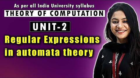 AUTOMATA THEORY || UNIT 2|| TAFL || TOC - YouTube