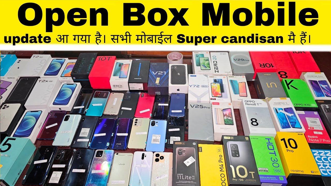 All in One Open box Mobile Phone stock || Second Hand Mobile Wholesale ...