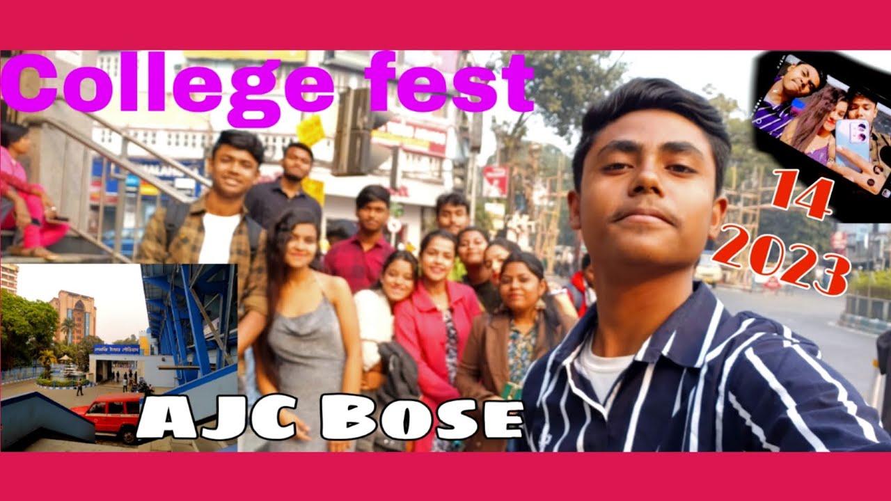 AJC Bose College fest 2023 ! puro Moj neche puro fatiye dilam 💥 - YouTube