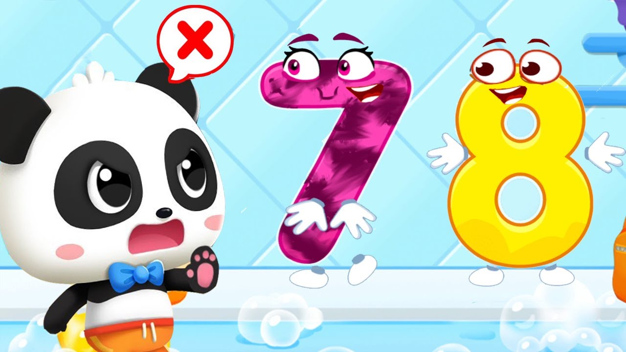 Baby Panda Learning Academy - Lesson 22 - Learn 123 Numbers for Kids ...