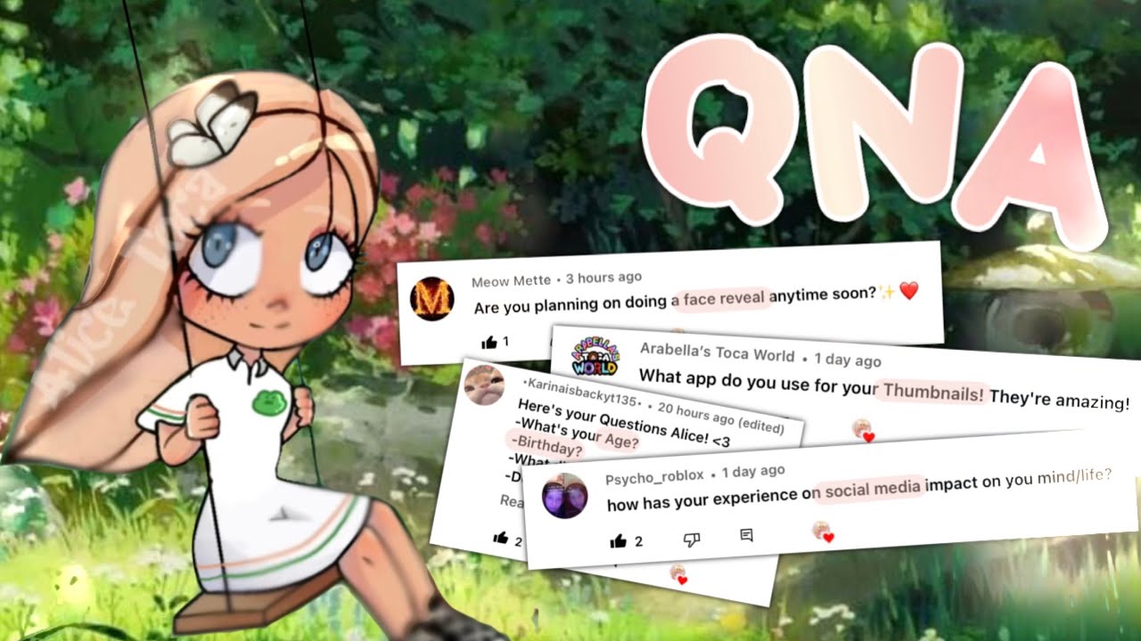 Q&A Subscriber Special 🌟 | FACE REVEAL?! | *with voice* | Toca Boca ...