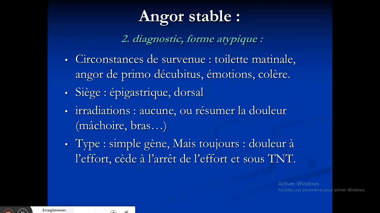 Angor stable Dr KERROUCHE - YouTube
