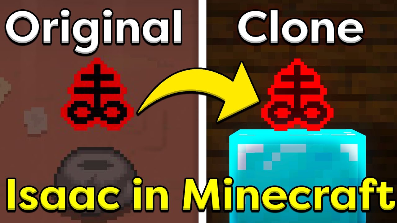 I made The Binding of Isaac in Minecraft! - YouTube