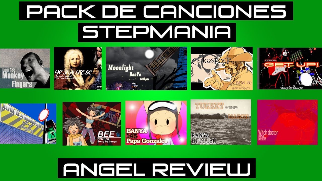 pack de canciones para stepmania - YouTube