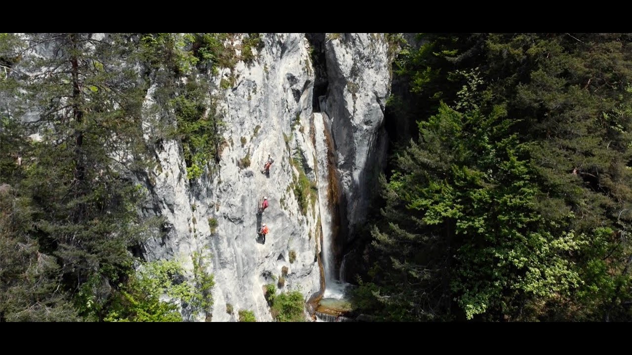 Ferata Jerm'n v bližini Kranjske Gore - YouTube