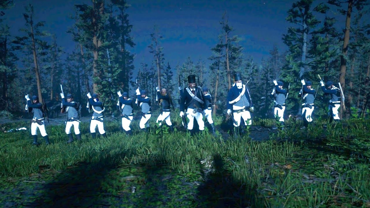 The Massacre of The French Empire (RDR2) - YouTube