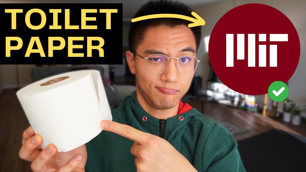 How to Get Into MIT... with Toilet Paper? - YouTube