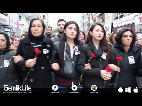 Gemlik Madde Bağımlılığı ve Cinayetlere Karşı Yürüdü