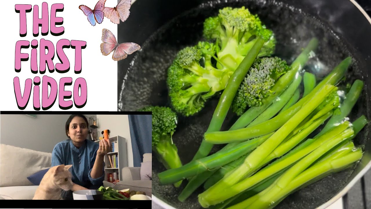 The first video| how to loose weight | Eating veggies - YouTube
