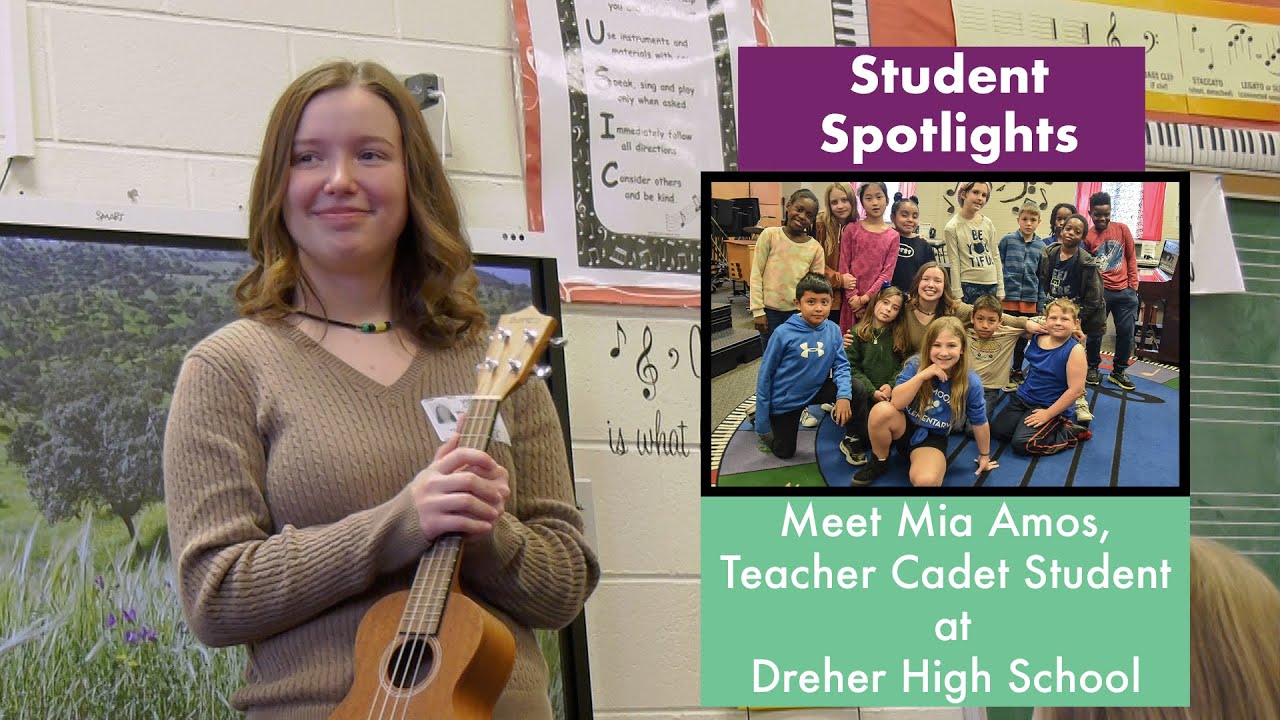 Student Spotlights: Mia Amos, Teacher Cadet Student at Dreher High ...