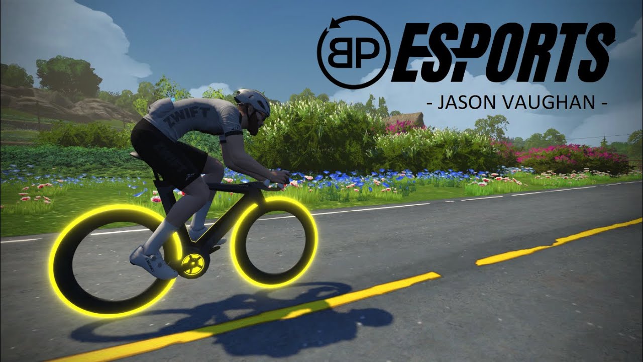 Zwift - Flamme Rouge Racing League, Stage 4 - 40km - YouTube