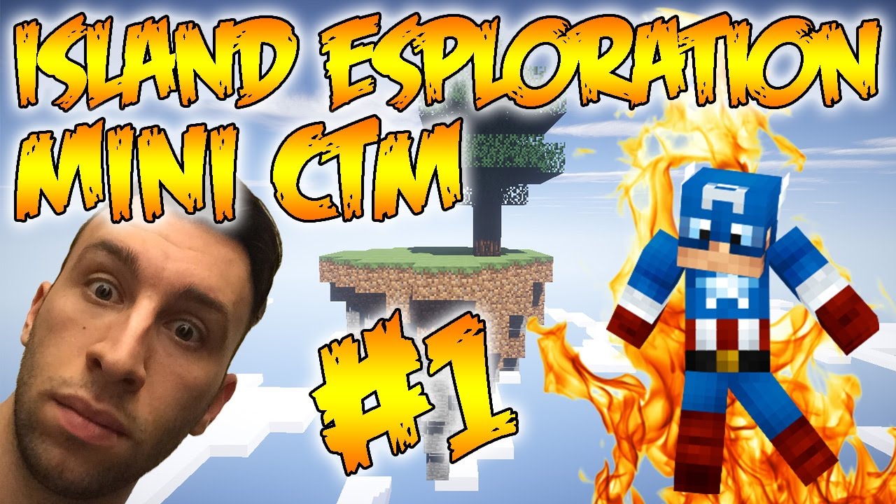 MINECRAFT: PECORA MULTICOLOR | ISLAND ESPLORATION #1 - MINI CTM - YouTube