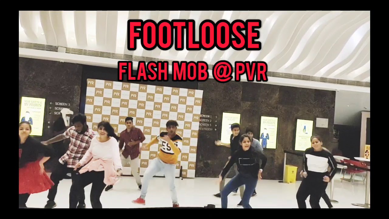 FLASH MOB | FOOTLOOSE | Edwin's crew | PVR | Coimbatore - YouTube