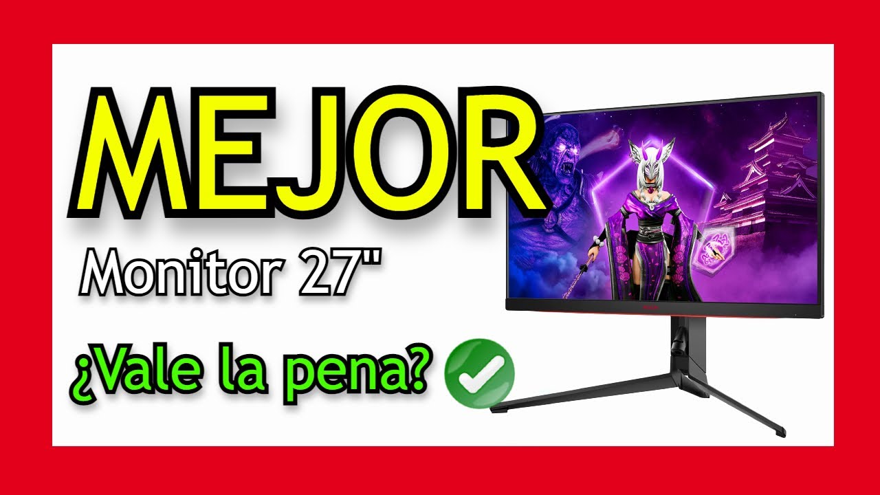 🥇 MEJOR MONITOR 27" QHD, 300Hz, 1ms, IPS, FreeSync Premium - AOC ...