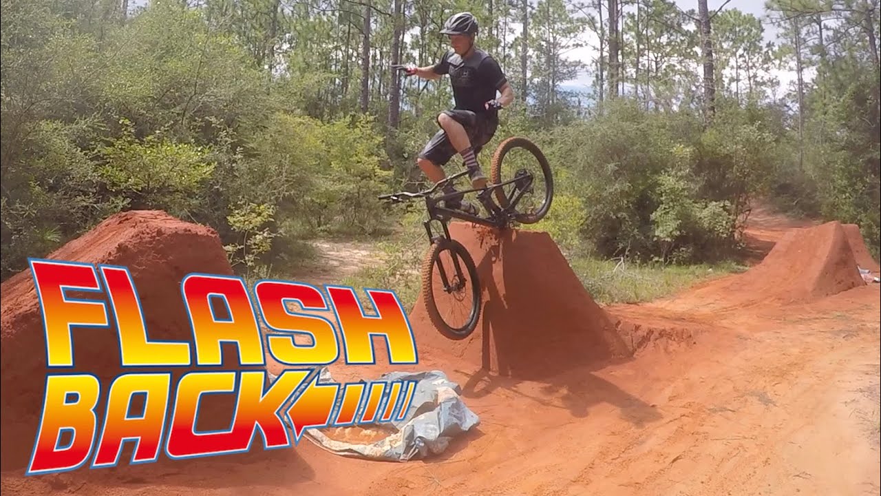 UWF Mountain Bike Jumps | Florida - YouTube